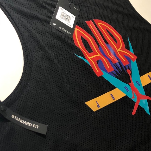 Jordan | Shirts | Nike Air Jordan Mesh Retro Tank Top Jersey New | Poshmark